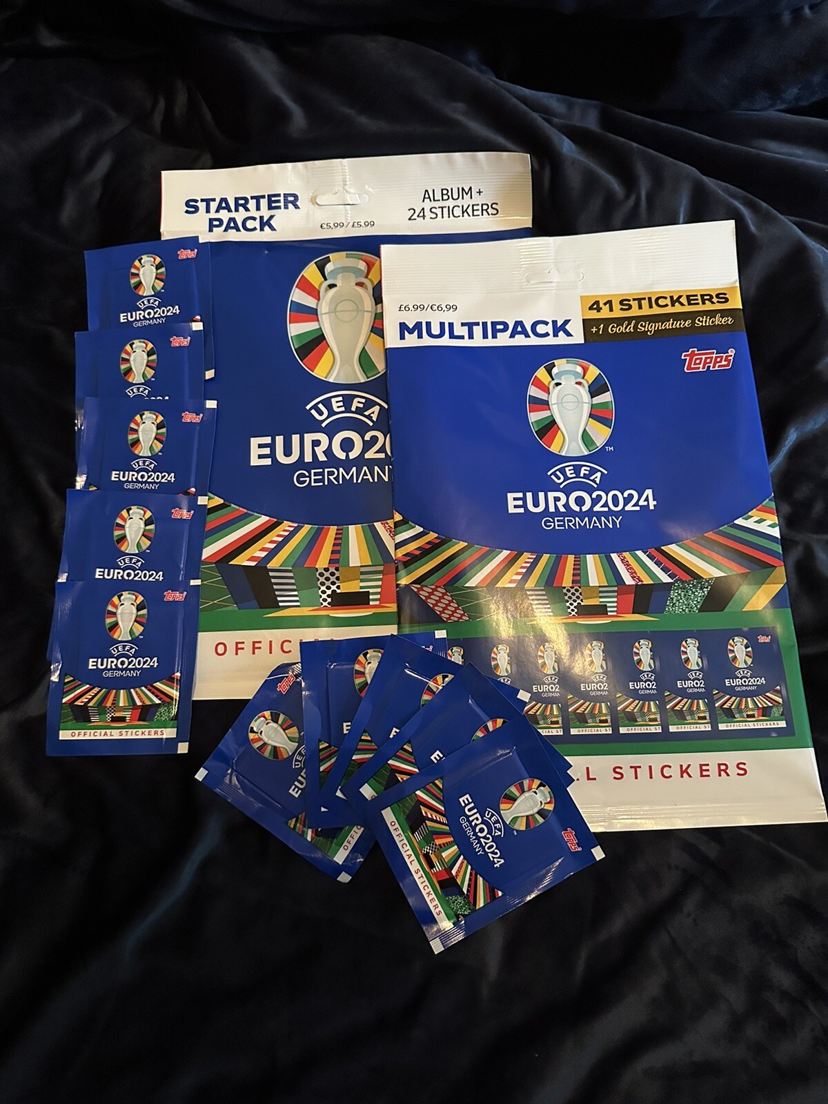 Topps UEFA Euro 2024 Official Stickers - | Grelly UK