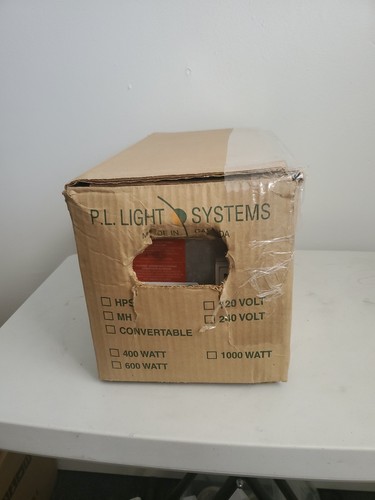 P.L. LIGHT SYSTEMS PL2000 600w HPS Grow Light Ballest | eBay