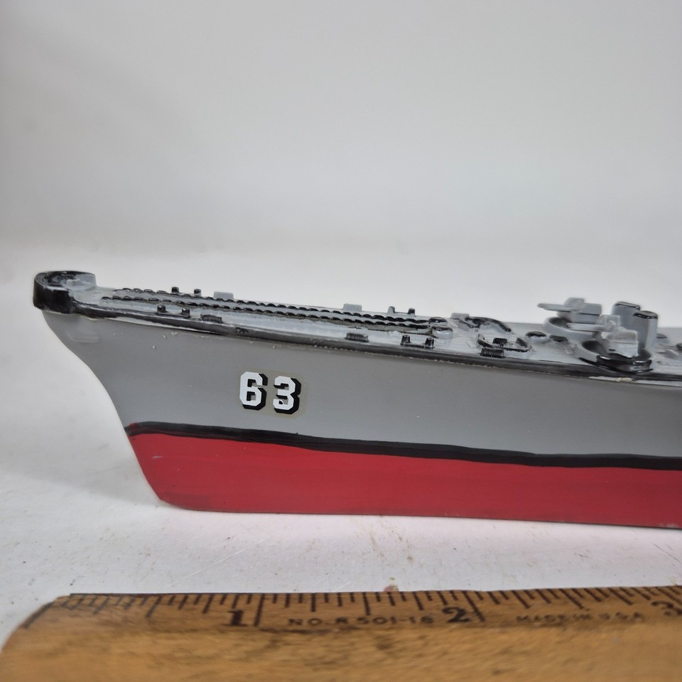 Revell USS Missouri Plastic Assembled Model Mighty Mo Battle Ship | eBay