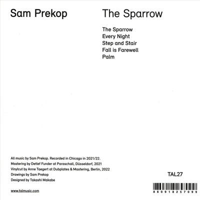 SAM PREKOP SPARROW NEW CD 880918257099| eBay