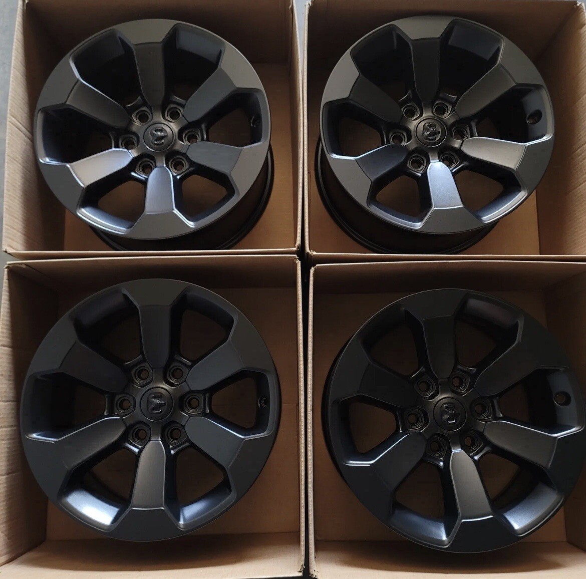 Four 2020 Dodge RAM Rebel 1500 Factory 18 Wheels Rims 2671 OEM ...