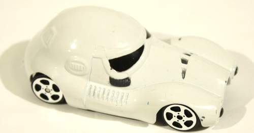 Stormtrooper Car Disney Racers Die Cast Metal Body Race Car 2008-2009 2 ...