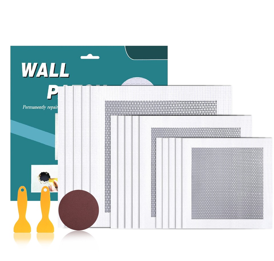 Wall Patch Repair Kit Dry Wall Hole Repair Patch for Ceilings 2/4/6/8 ...