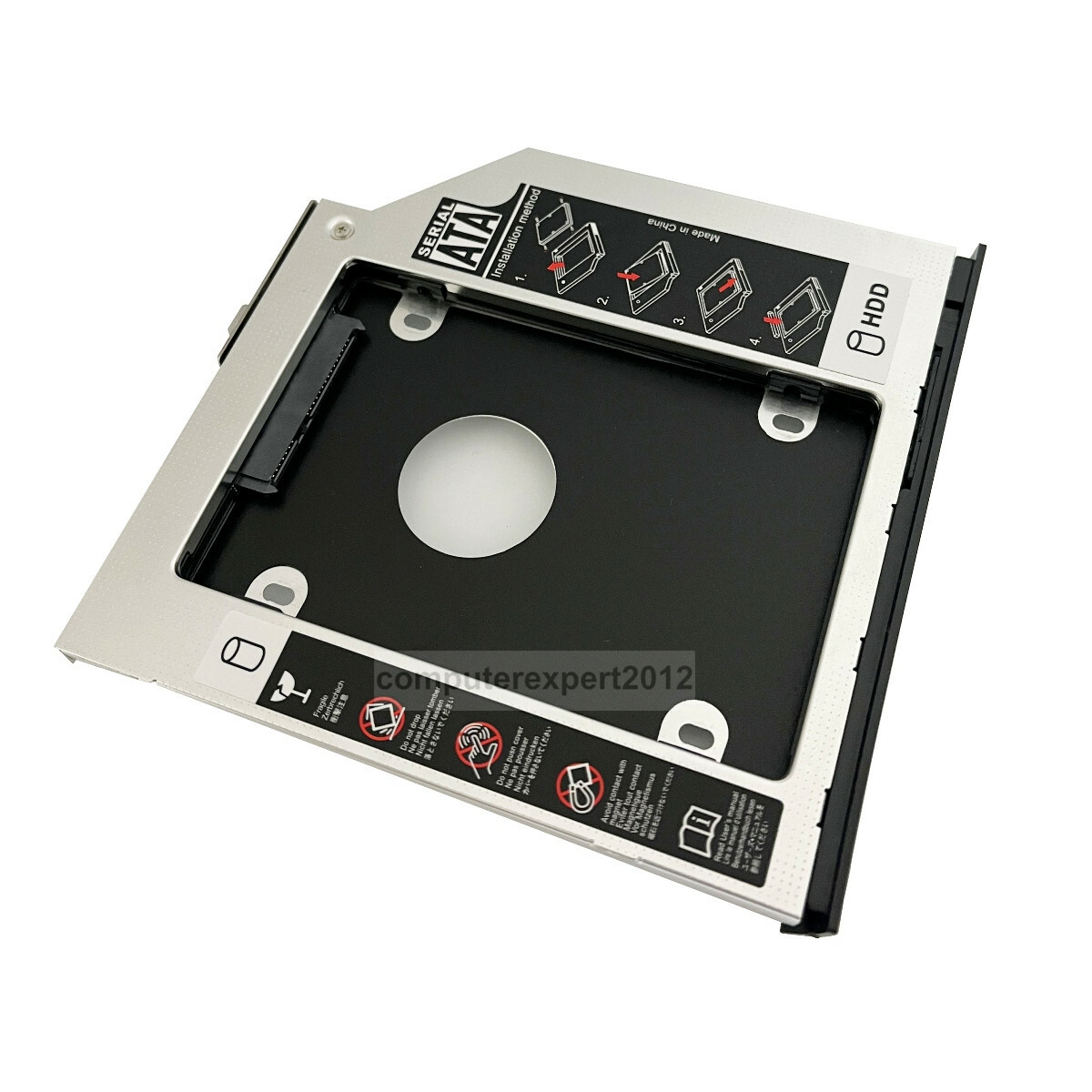 Bezel Metal Bracket 2nd HDD SSD Hard Drive Caddy For HP ZBook 15 ZBook ...