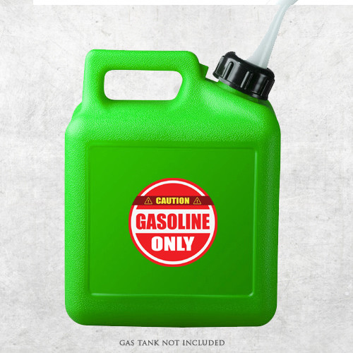 Gasoline Fuel Only sticker decal gas label tank vinyl ethanol diesel ...
