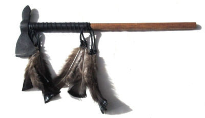 Native American Tomahawk, Iron Battle Axe, Cherokee War Club, COA, #16 ...