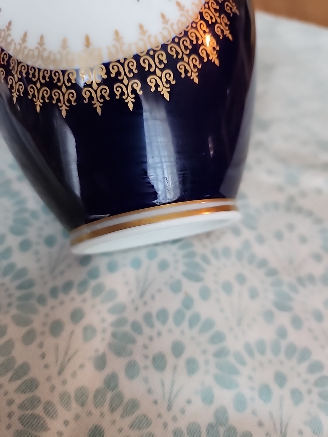 Vintage Reichenbach German Democratic Republic Fine China Vase Echt ...