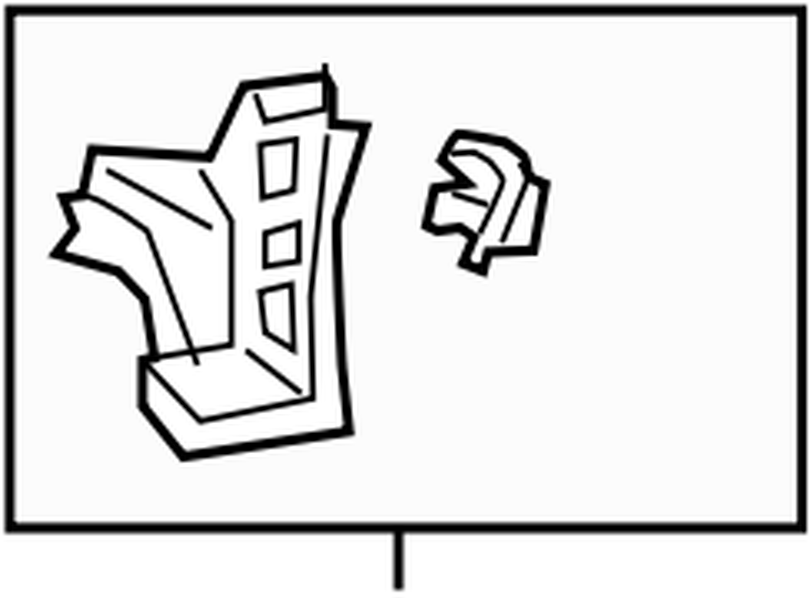 52821-24010 Toyota Duct, air intake, rh 5282124010, New Genuine OEM ...