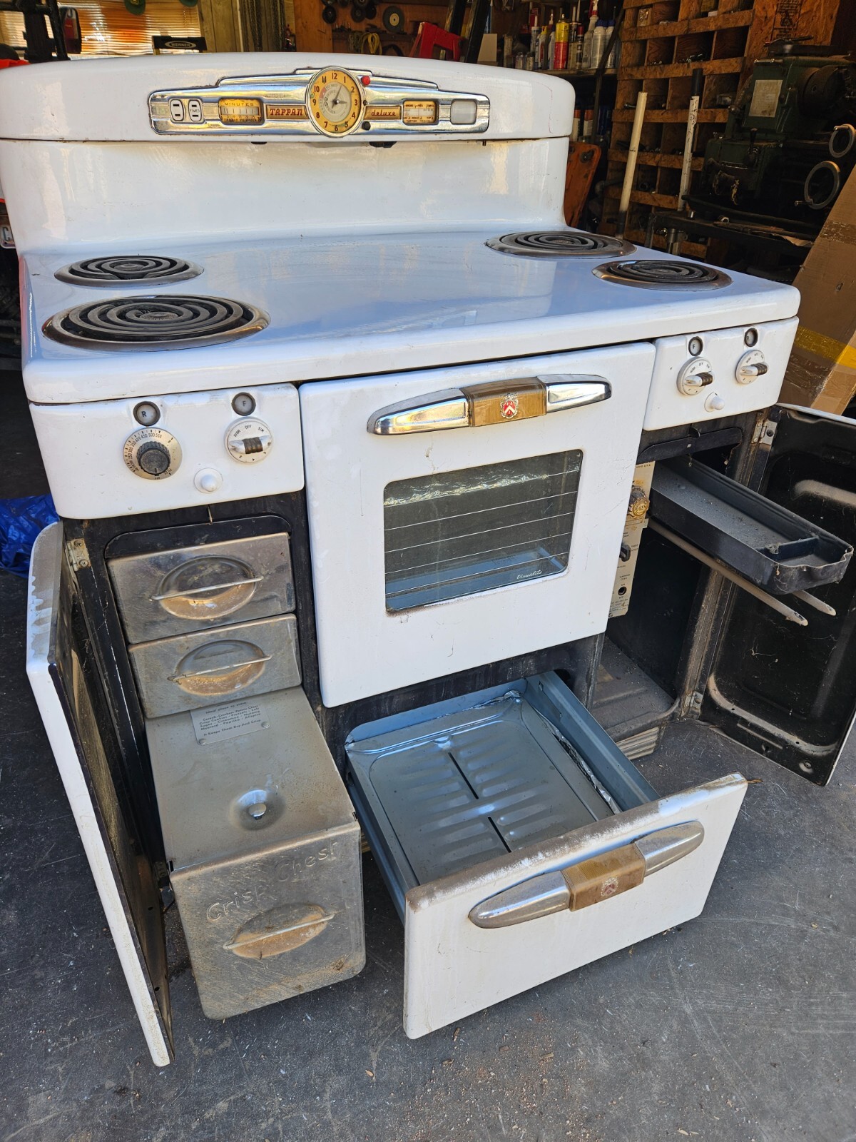 1950's Tappan Deluxe Stove | eBay