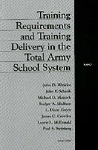 Training Requirements and Training Delivery in the Total Army School ...