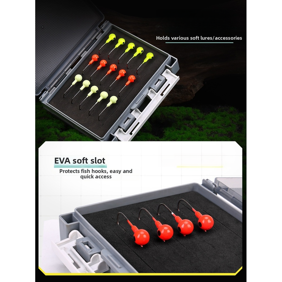 For Fishing Lures Fishing Tackle Box For Fishing Trips Double-sided ...