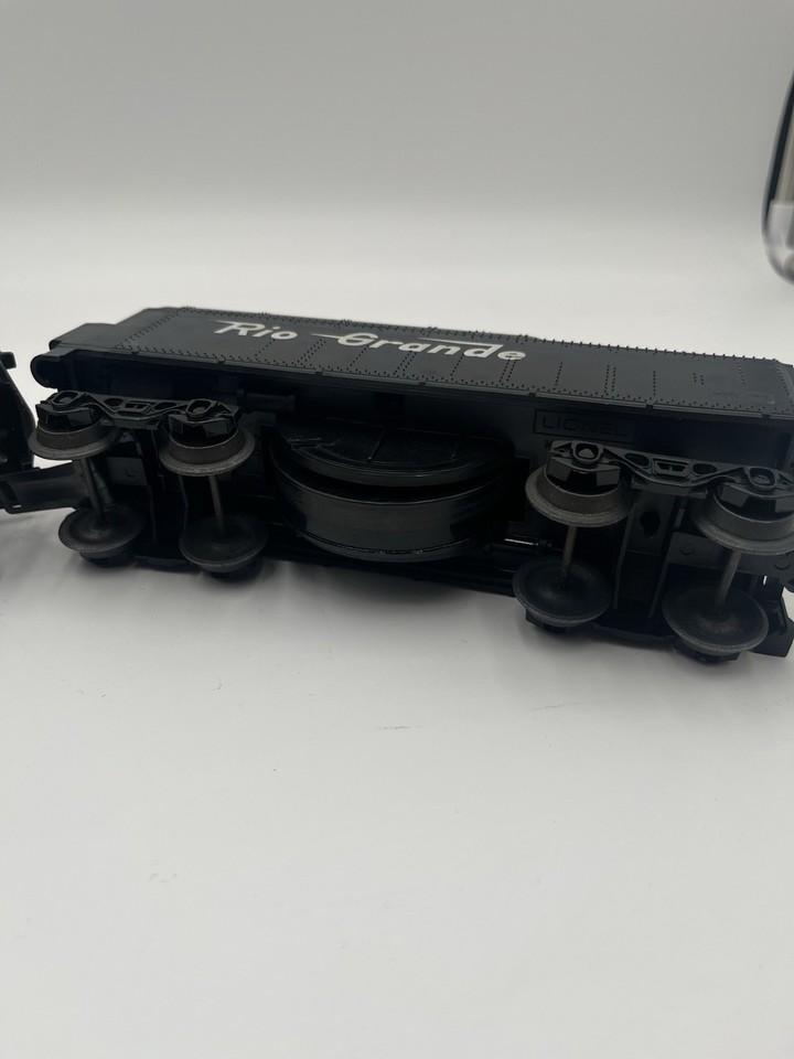 Lionel Train Locomotive 027 Gauge Black 8042 & Rio Grande Black Tender ...