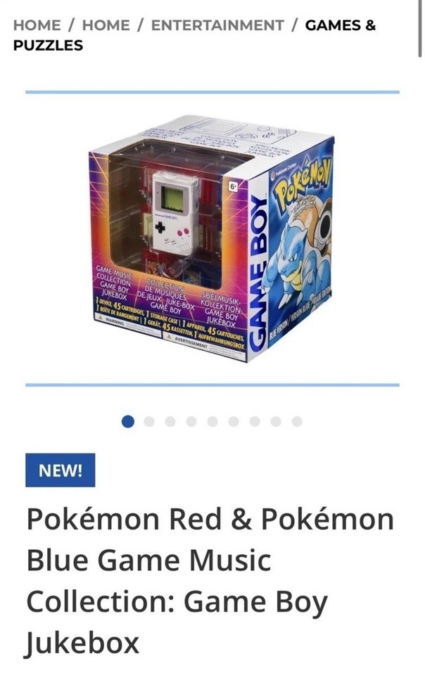 Pokémon Center Red & Pokémon Blue Game Music Collection: Game Boy ...