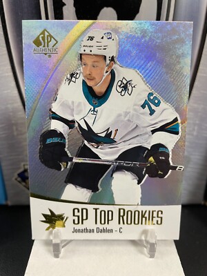2021-22 SP Authentic Top Rookies #TR34 Jonathan Dahlen RC | eBay