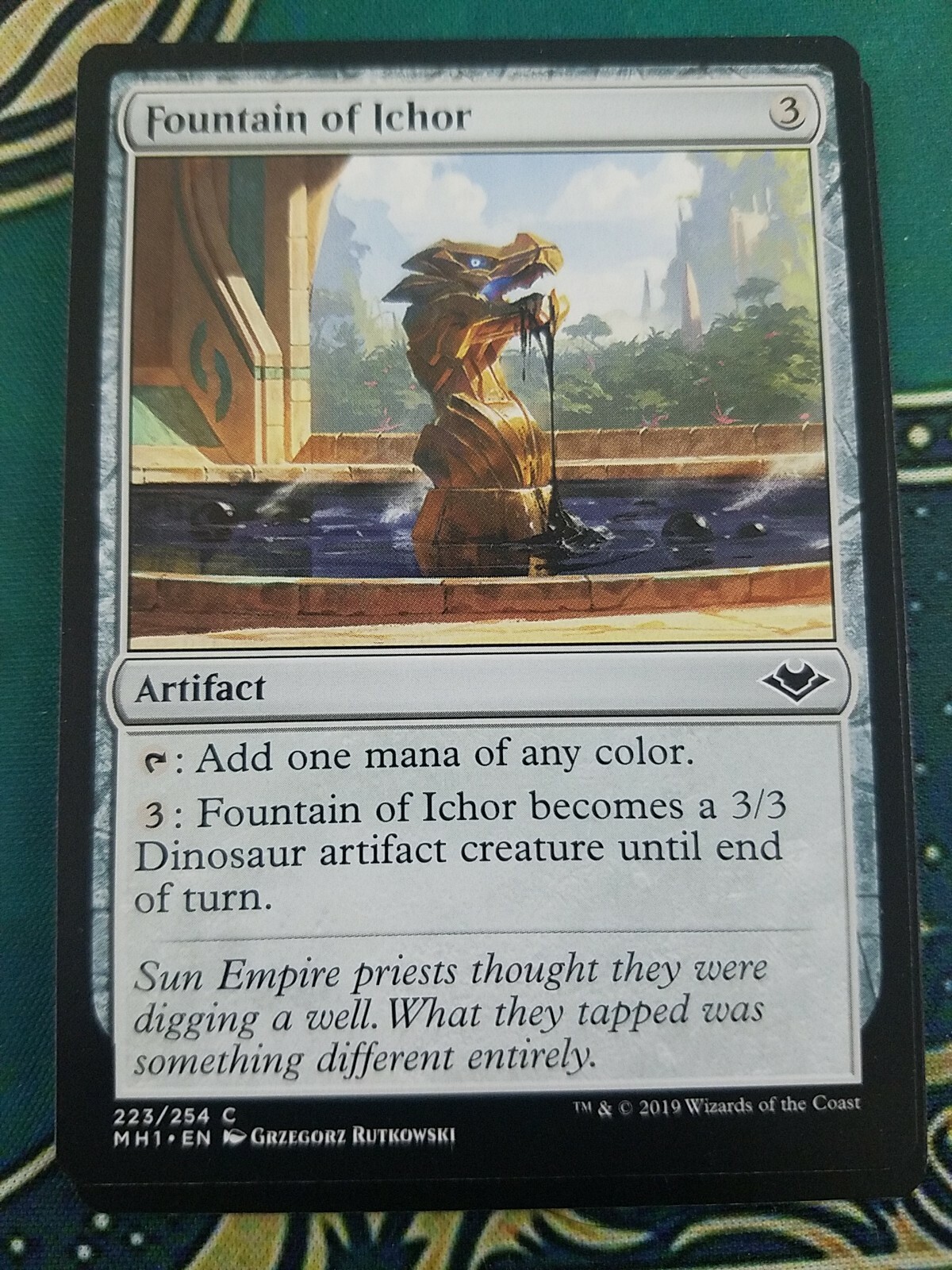 Fountain of Ichor x1 - MTG - Modern Horizons - Magic: The Gathering ...