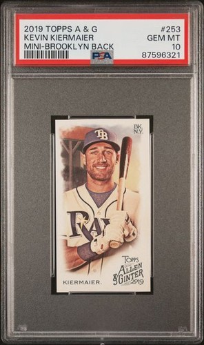 2019 Topps Allen & Ginter - Mini Brooklyn Back #253 Kevin Kiermaier /25 ...
