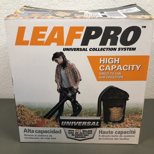 NIB LeafPro Universal Leaf Collection System W/ Multifut Adapter WORX ...