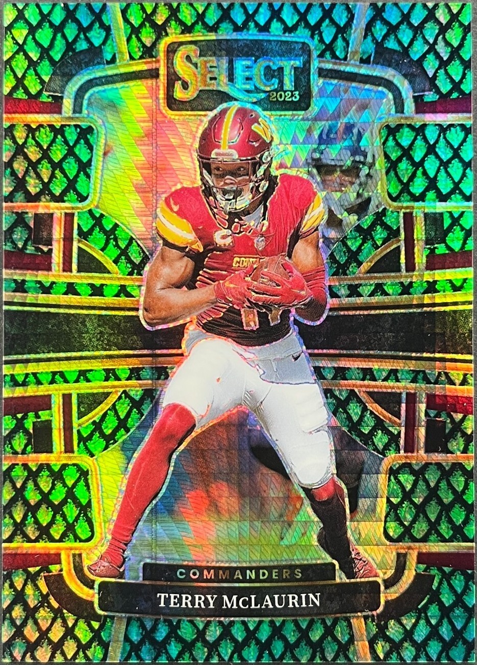2023 Panini Select - Concourse Terry McLaurin #99 Dragon Scale Prizm ...