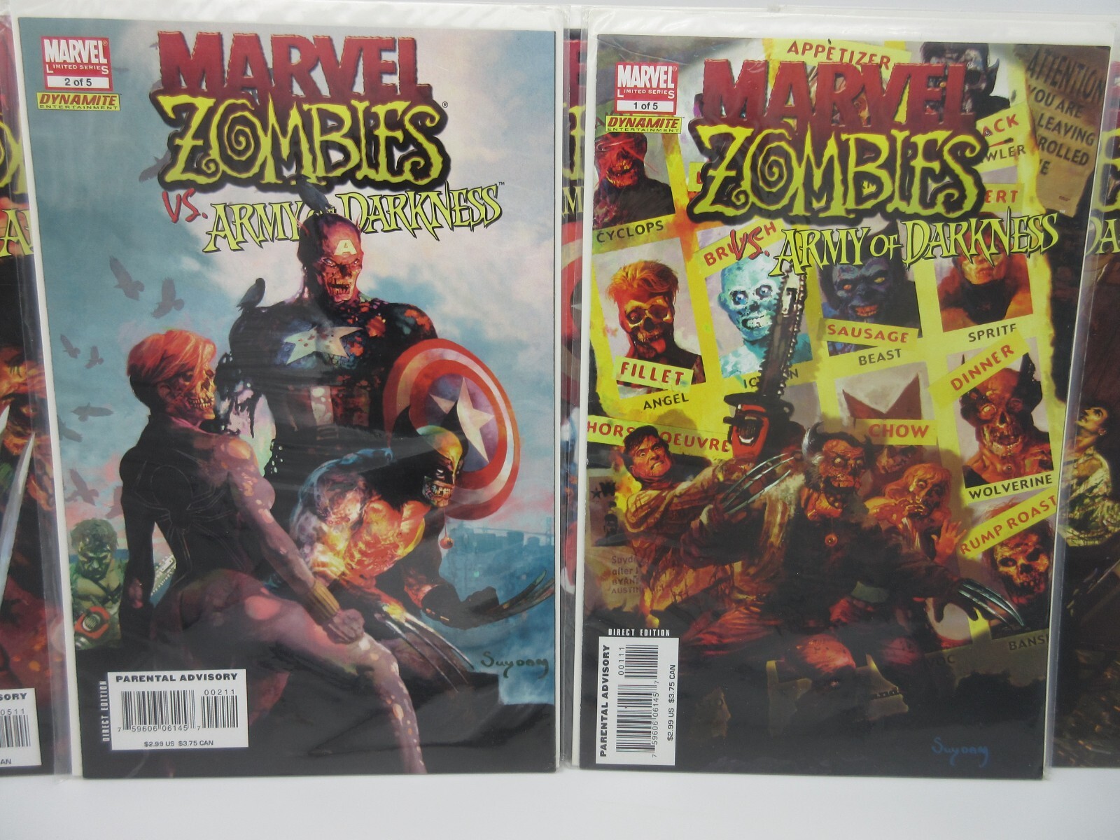 Marvel Zombies Vs Army Of Darkness Wallpaper