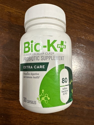 Bio-K Plus Probiotic ExtraCare 80 Billion CFU 30 Capsules NEW SEALED | eBay