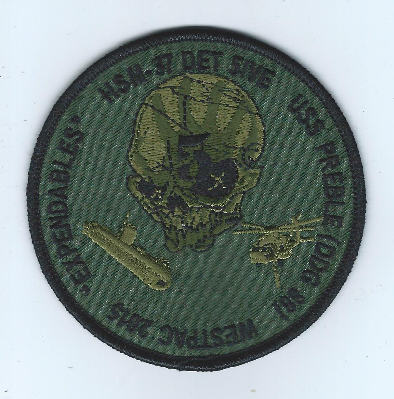 HSM-37 DET 5 "EXPENDABLES" WESTPAC 2015 subdued patch | eBay