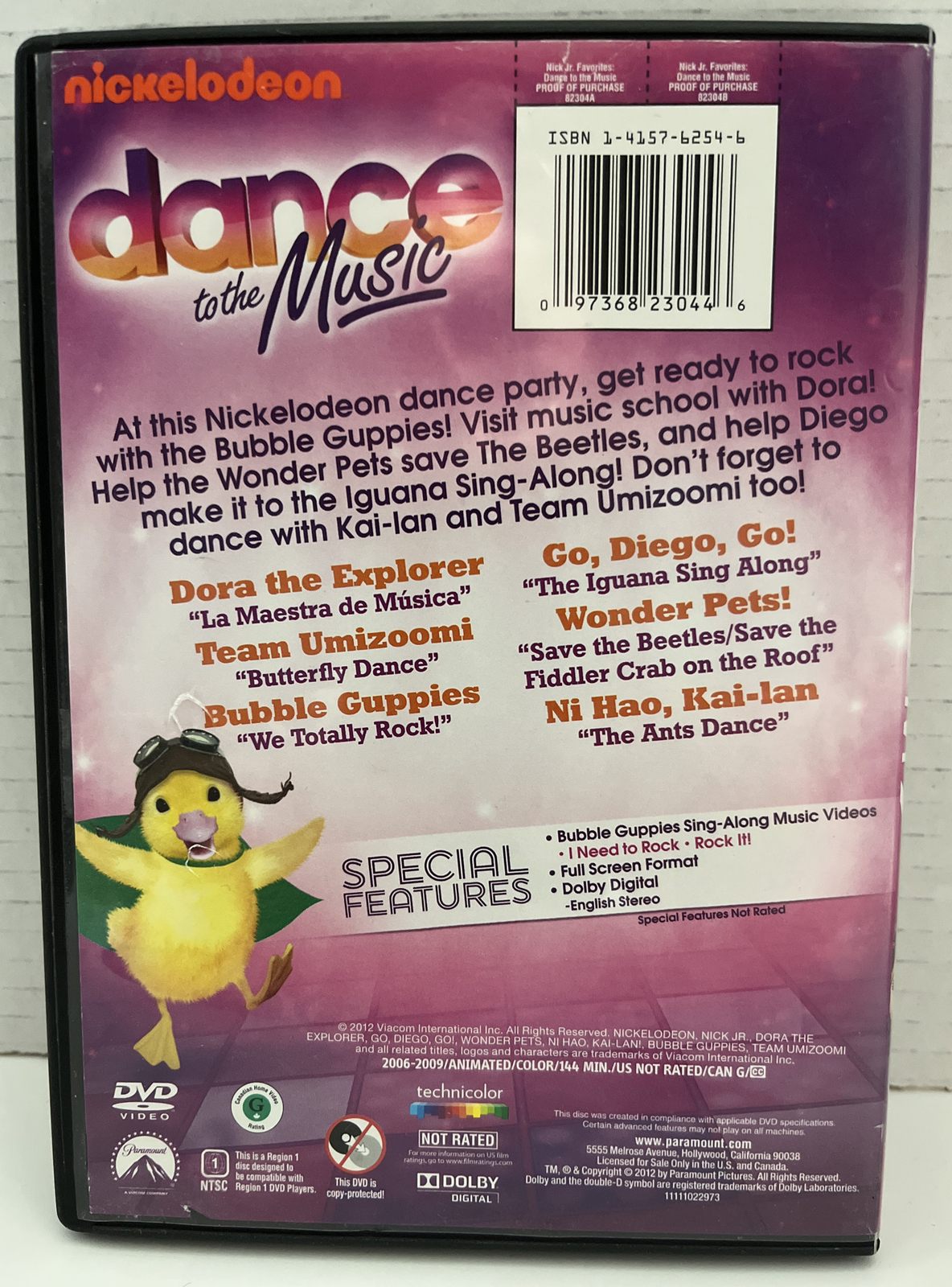 Nickelodeon Favorites: Dance to the Music (DVD) Danica Lee Sofie ...