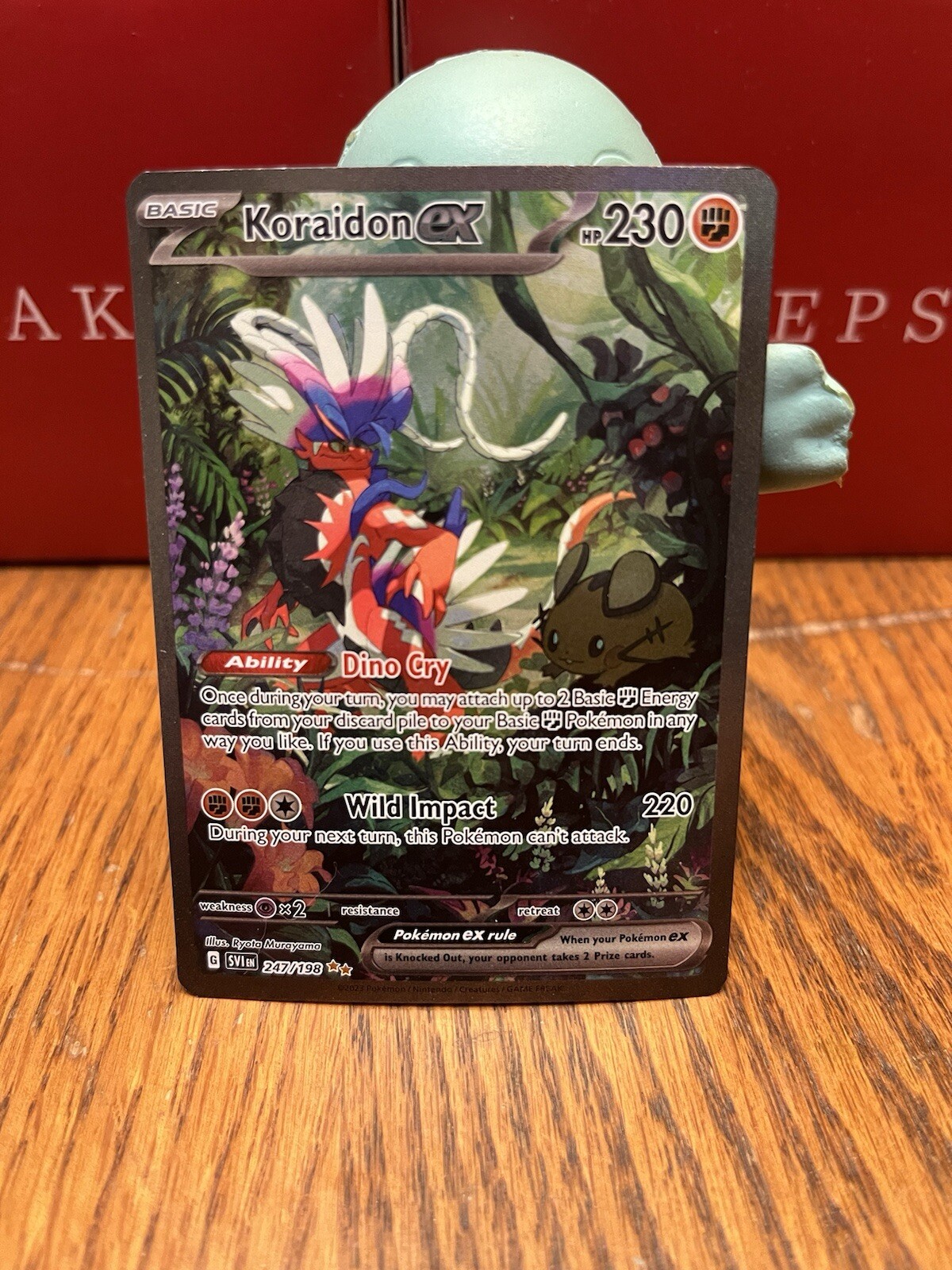 Koraidon ex 247 Current Market Value | Scarlet & Violet