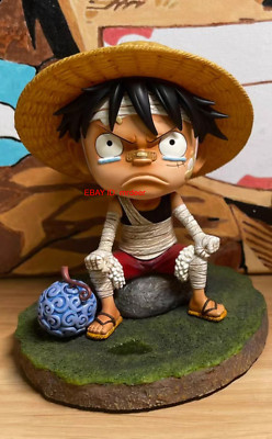 Cry Monkey D. Luffy Bandage Figure Model Gk Resin Statue Collection | eBay