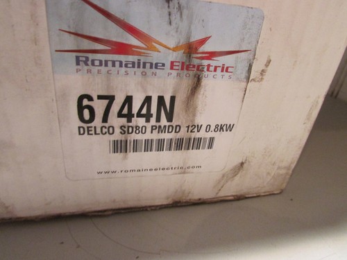 Romaine Electric 6744N Delco SD80 PMDD 12V 0.8KW Starter 10 teeth | eBay