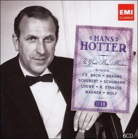 Icon: Hans Hotter, the Great Bass-Baritone by (CD, 2009) for sale ...