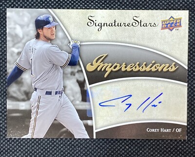 2009 UPPER DECK SIGNATURE STARS IMPRESSIONS SIGNATURES #IMP-CH COREY ...