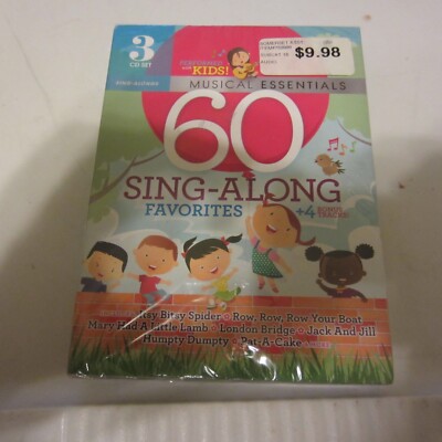 Kids Sing Along Favorites 3 CD lot FACTORY SEALED BRAND NEW | eBay