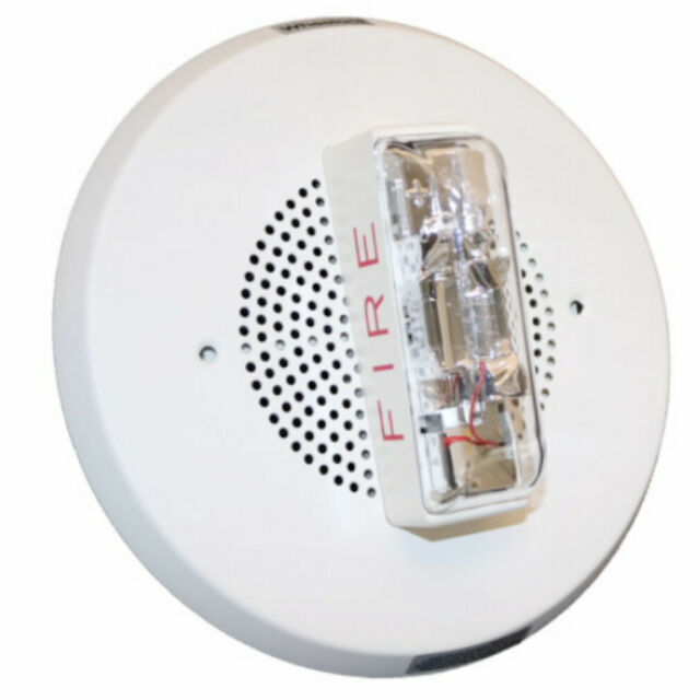 Cooper Wheelock Speaker Strobe E90 Series - White for sale online | eBay