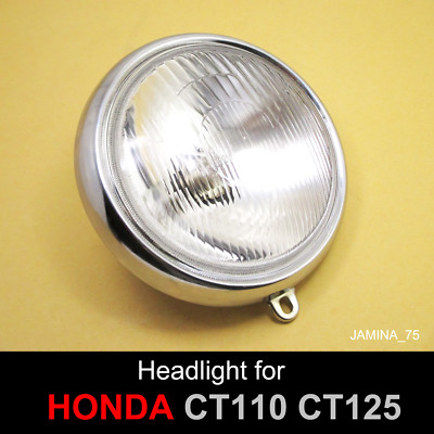 Honda Trail 110 CT110 Trail 125 CT125 6" Headlight Head Lamp + 6 V Bulb ...