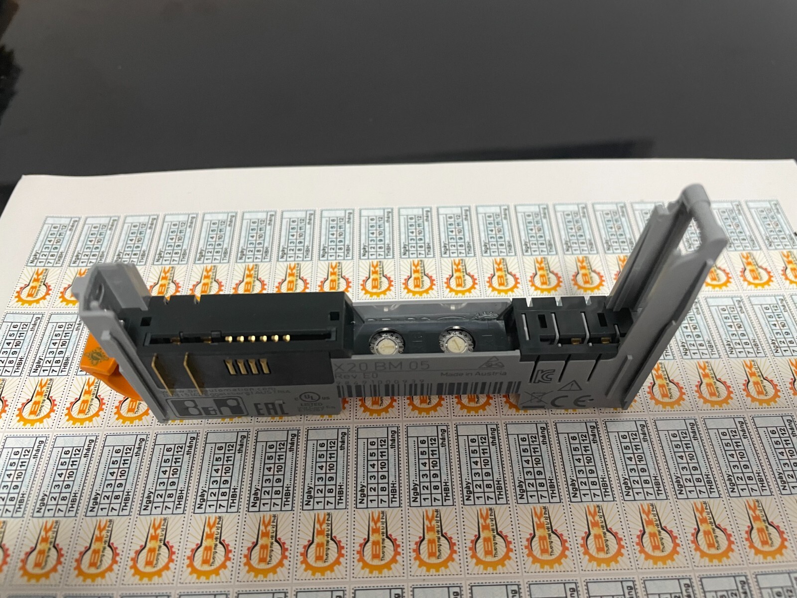 X20BM05 B&R X20 supply bus module with node number switch | eBay