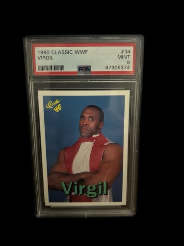 1990 Classic WWF Virgil #34 PSA 9 MINT! | eBay