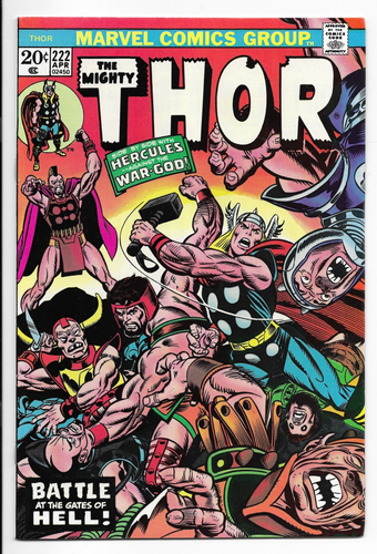 THE MIGHTY THOR Issue 222 Marvel Comics 1974 | eBay