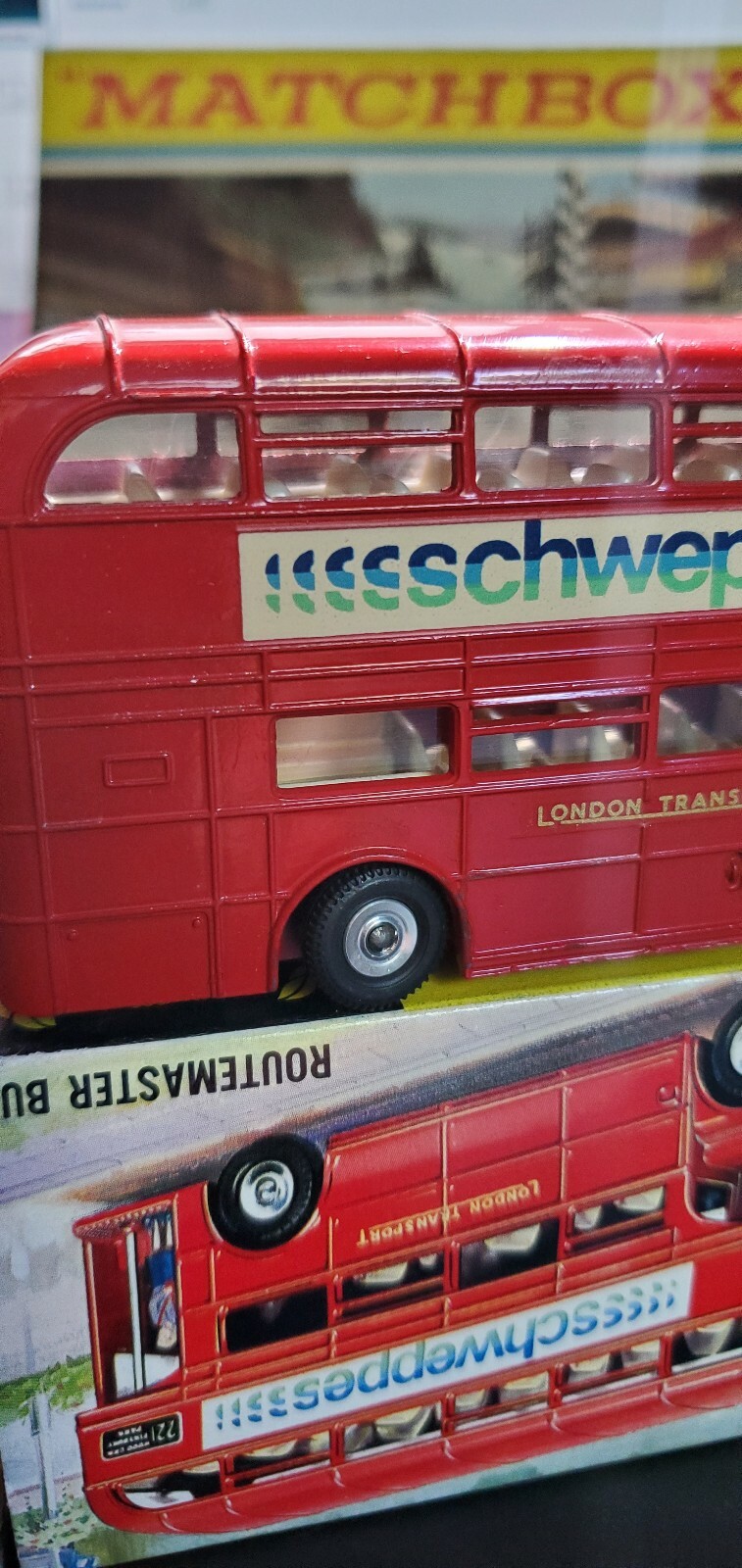 Vintage Dinky Toys Routemaster Bus No. 289; Schweppes Livery | eBay