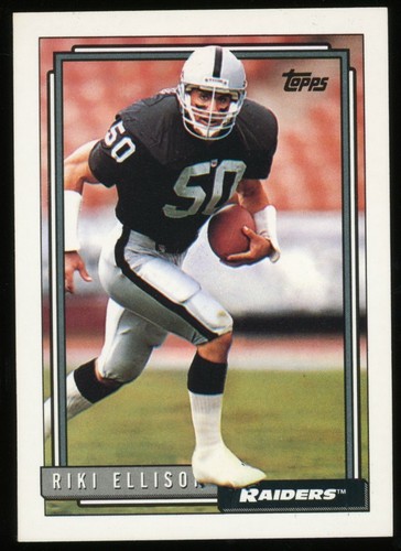 1992 Topps Riki Ellison Card #494 | eBay