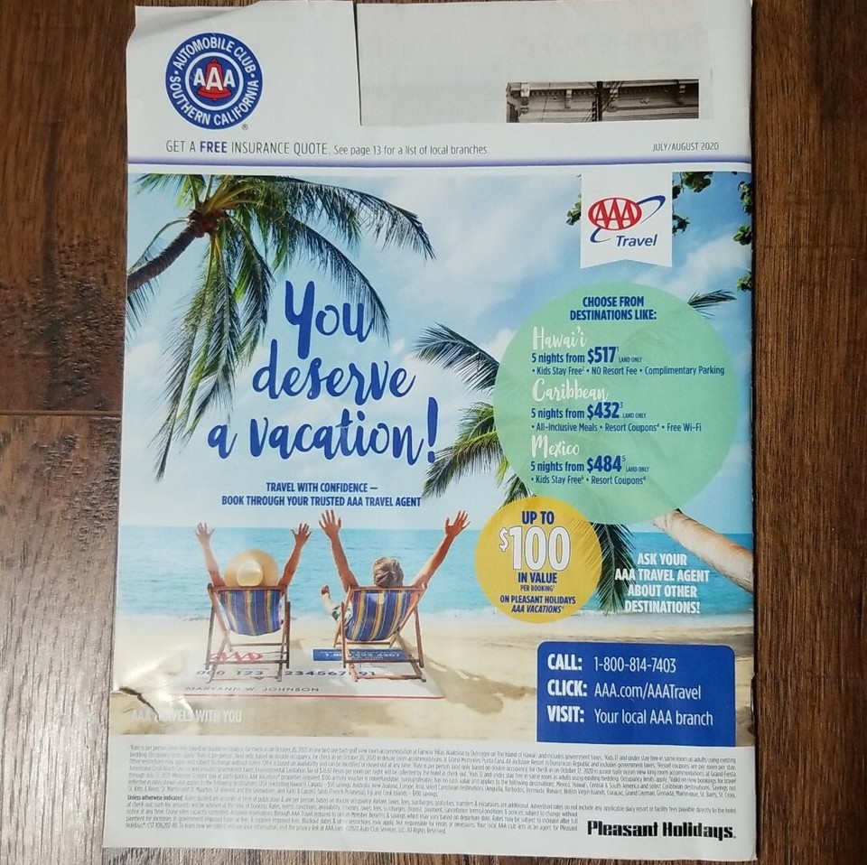 Westways Magazine July/August 2020 – AAA Auto Club Issue Featuring ...