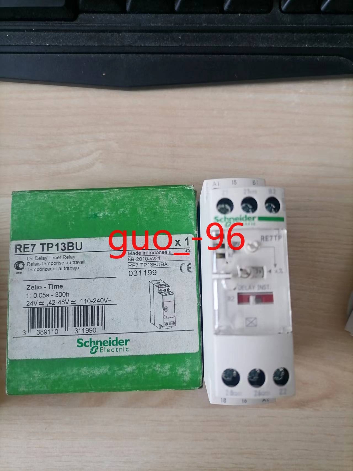 1PC Schneider RE7 TP13BU RE7TP13BU Power-on delay time relay | eBay