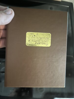 Gibson Custom Shop COA Brown Certificate Of Authenticity Les Paul ...
