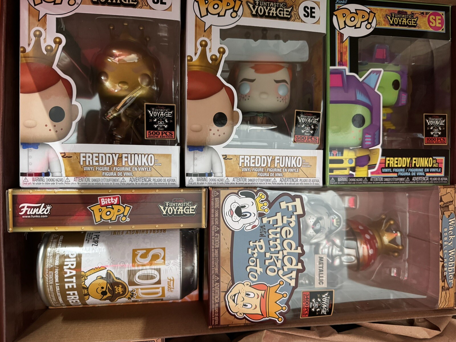 Funko Fundays Funtastic Voyage 2024 Box Of Fun SHOW Edition Entire Box ...