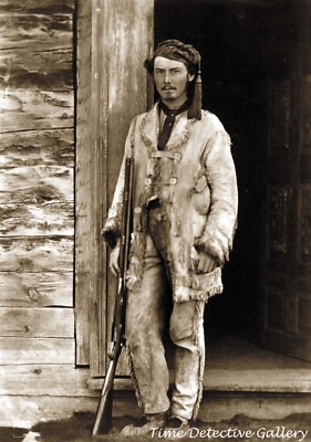 Fur Trapper Charles William Wilson, B.C. Canada - 1850s - Historic ...