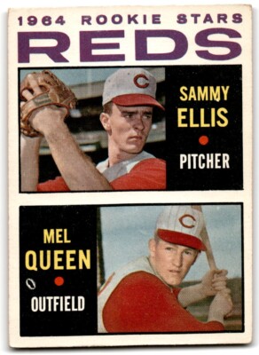 1964 Topps Sammy Ellis/Mel Queen Rookie Baseball Cards #33 | eBay