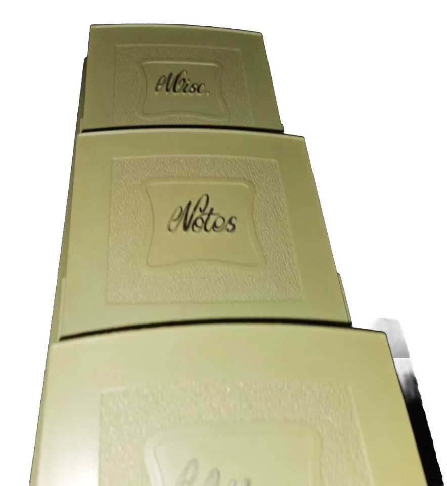 VTG Letter Organizer 3 Slot Notes Misc Pen Key Holder Pea Green Home ...