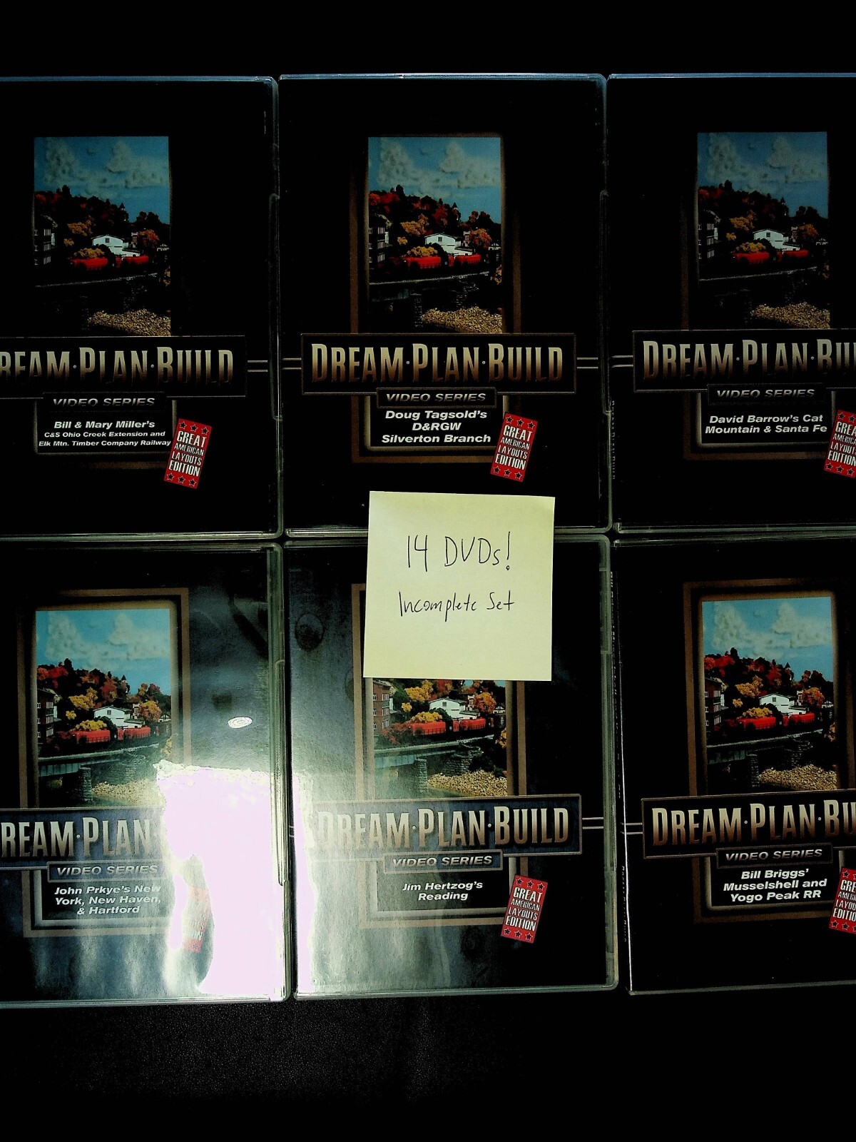 Dream Plan Build Video Series Great American Layouts Edition, 14 DVDs ...