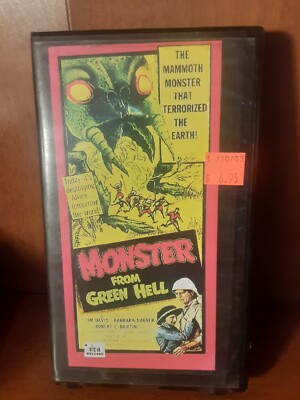 Monster From Green Hell (VHS, 2000) Clamshell Sci-fi Horror Tested ...