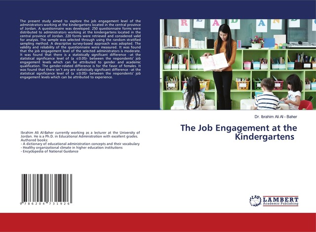 The Job Engagement At The Kindergartens von Ibrahim Ali Al-Baher (2021 ...