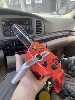 RARE Capcom PlayStation 2 PS2 Resident Evil 4 Chainsaw Controller | eBay